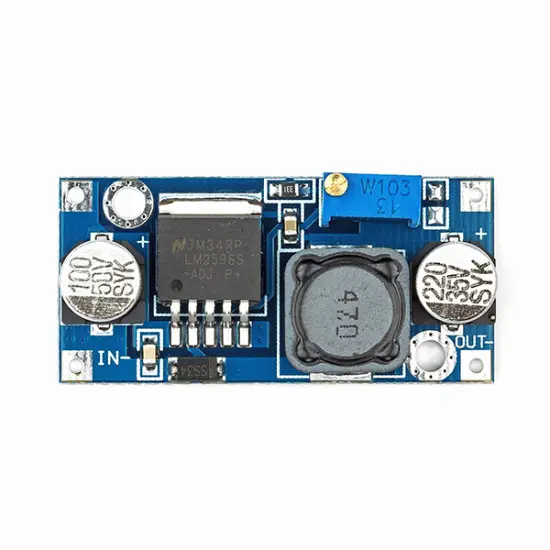 DC-DC Buck Converter Step Down Module LM2596 | TechMaze General Trading
